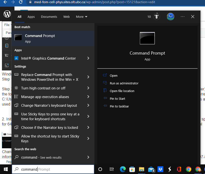 IT Support | Department of Cellular & Physiological Sciences